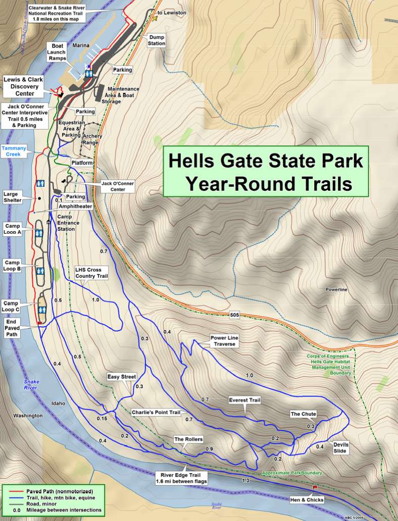 Hells Gate State Park - TrailMeister